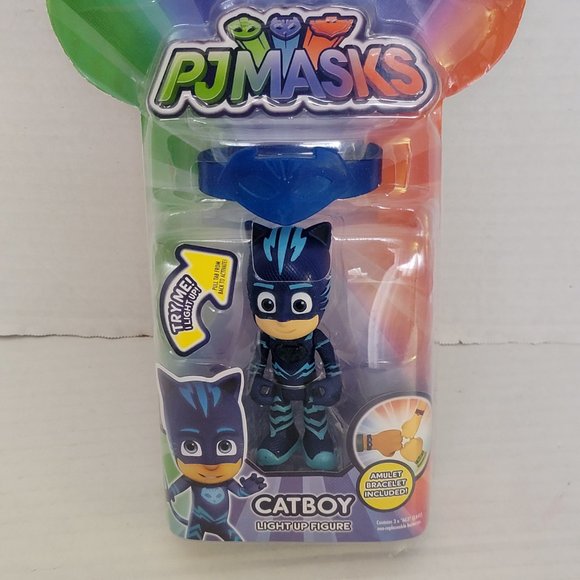 pj masks | Toys | New Pj Masks Light Up Figure Blue Catboy Amulet ...
